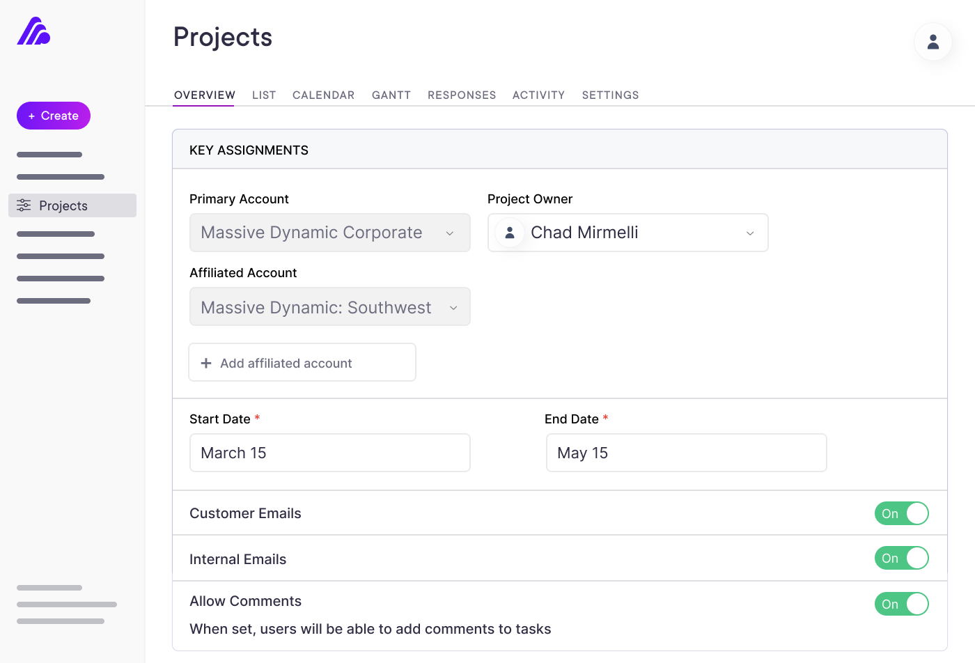 Product - OnRamp - Project + Task Management
